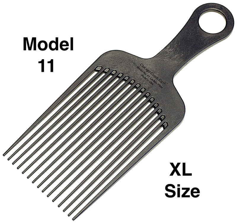 Carbon Fiber Combs - Choose any Three (3) - Chicago Comb